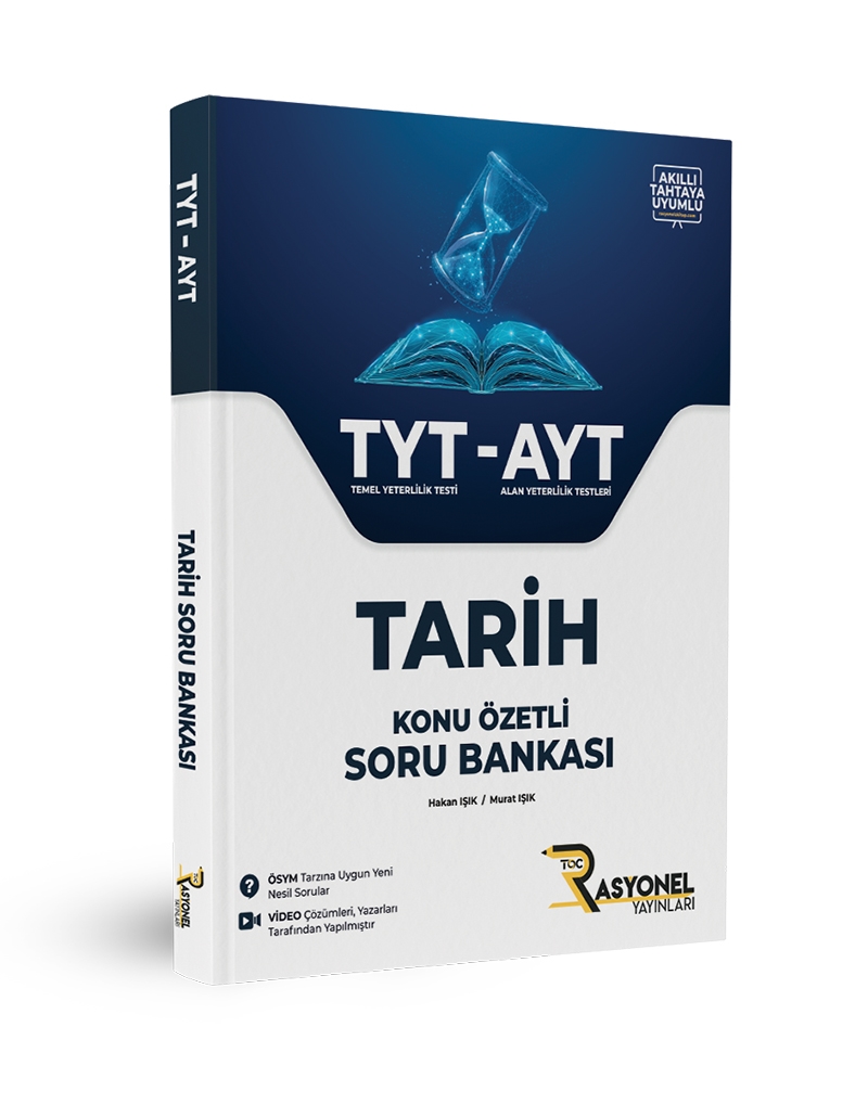 TYT-AYT Tarih ve TYT Din Kültürü-Felsefe Soru Bankaları (3 Branş-2 Kitap)